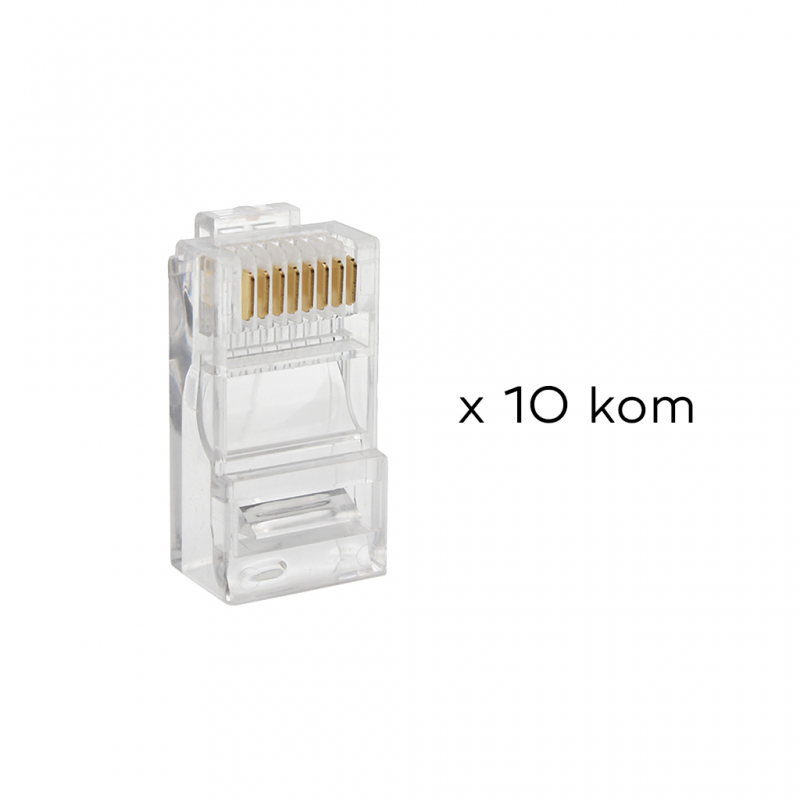 KONEKTOR RJ45 CAT5 8P8C JWD-AD78 10 KOM