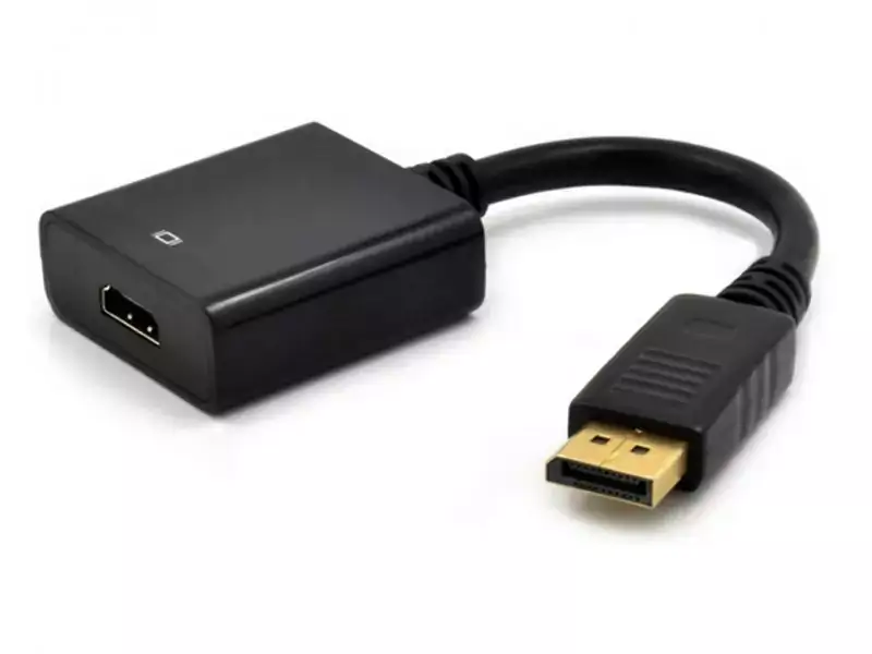 E-GREEN ADAPTER DISPLAYPORT (M) – HDMI (F) CRNI