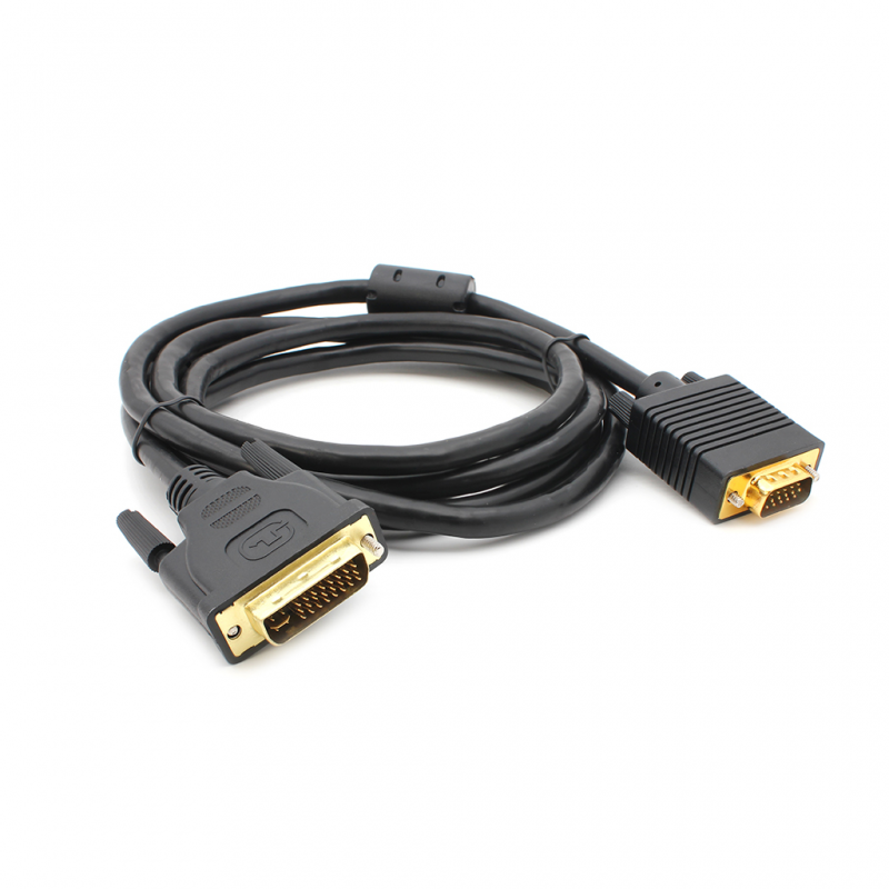 KABL DVI 24+5 NA VGA 1.8M CRNI JWD-DVI2