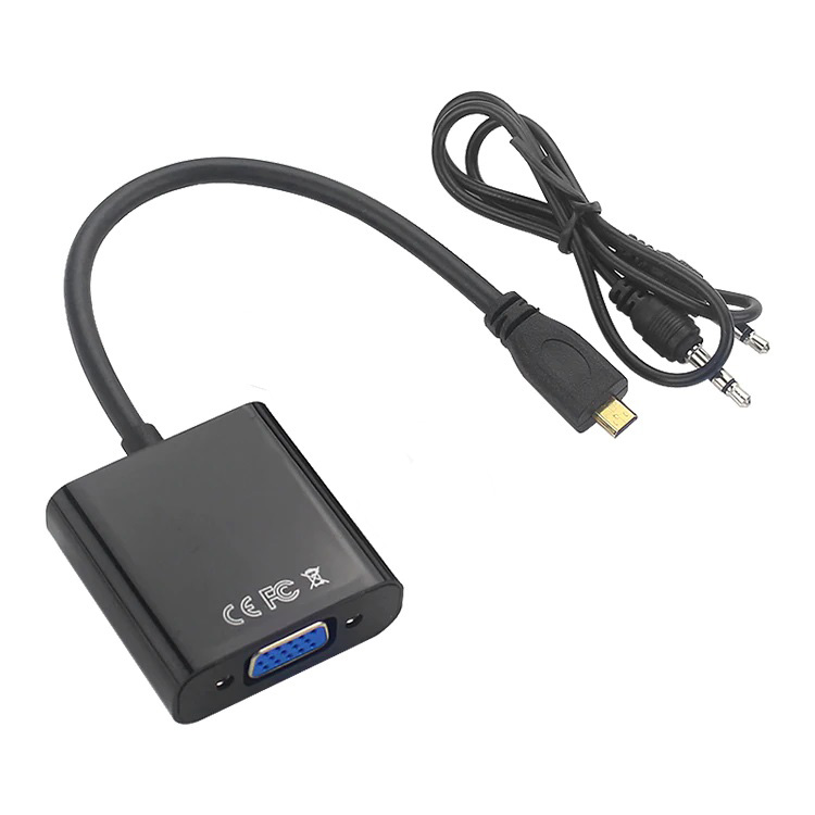 ADAPTER MICRO HDMI NA VGA Z + AUDIO JWD-HDMI1