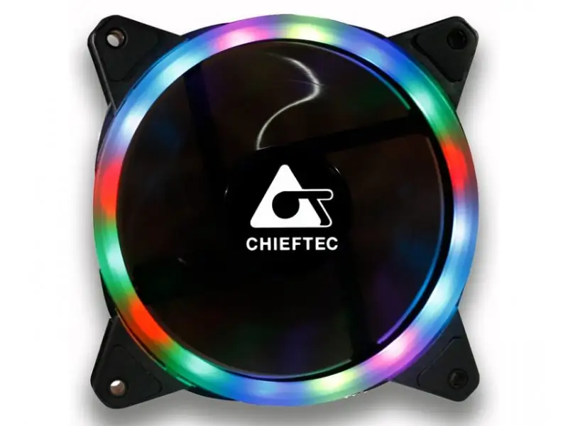 CHIEFTEC VENTILATOR AF-12RGB 120MM X 120MM X 25MM