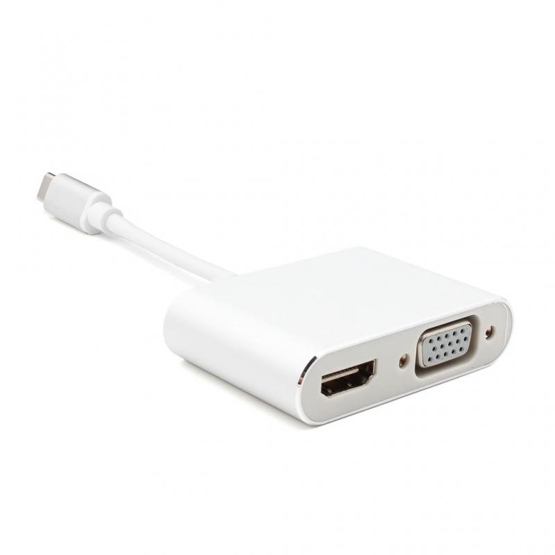 ADAPTER TYPE C NA HDMI + VGA JWD-T6