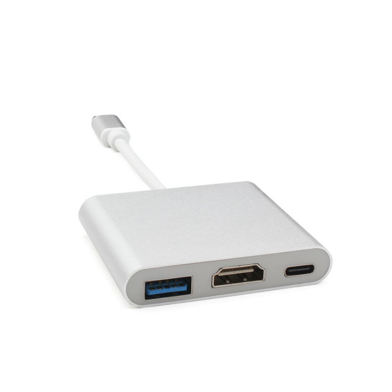 ADAPTER TYPE C+HDMI+USB3.0 NA TYPE C JWD-T5