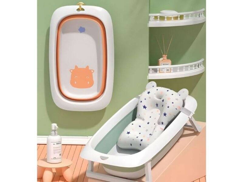 ECO TOYS SKLOPIVA KADICA ZA BEBE – ORANGE COW