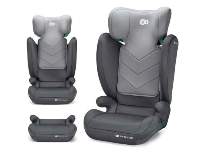 KINDERKRAFT AUTO SEDIŠTE I-SPARK I SIZE 100-150CM SIVO
