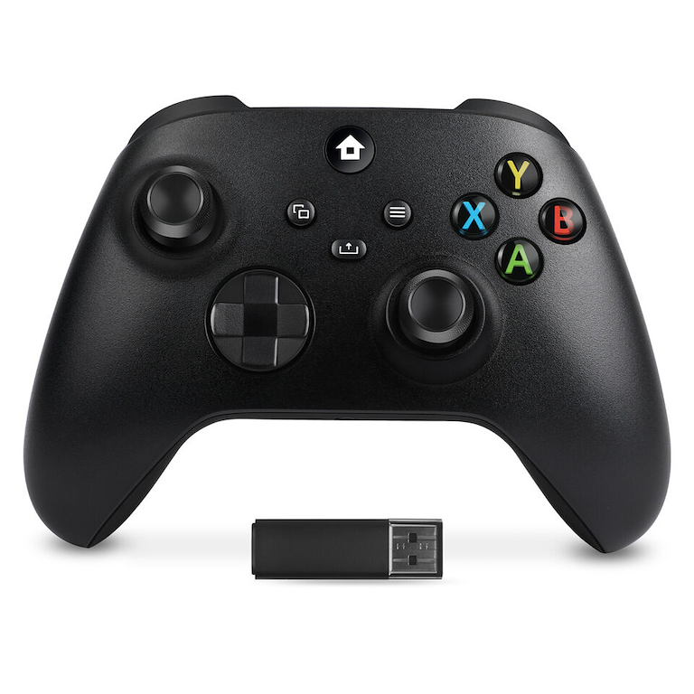 JOYPAD WIFI KONTROLER ZA XBOX ONE, XBOX X SERIES, PC WINDOWS, PS 3 CRNI