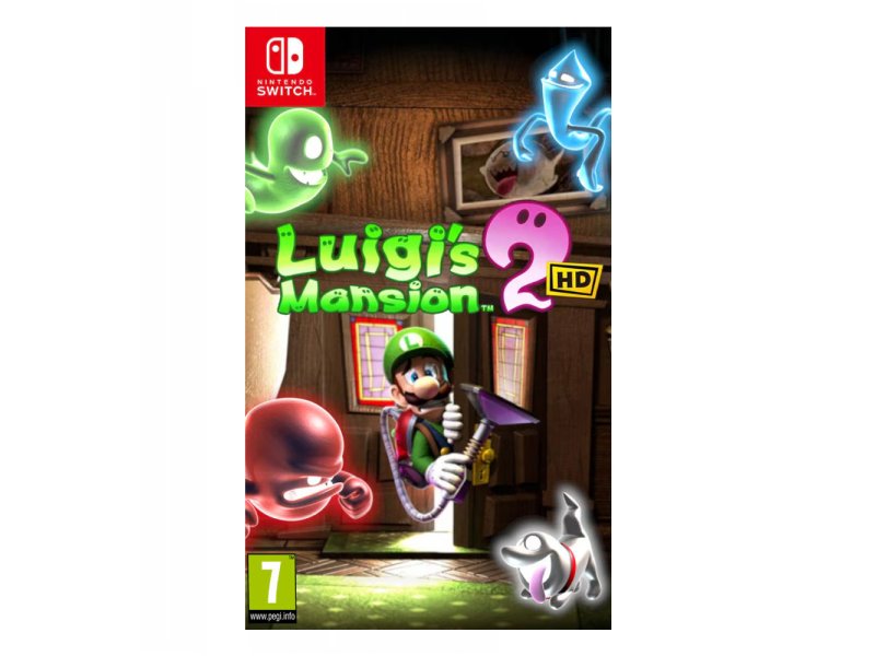 NITENDO SWITCH LUIGI’S MANSION 2 HD