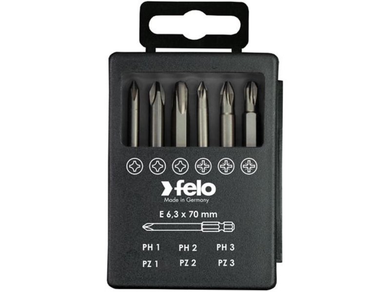 FELO SET BITOVA INDUSTRIAL BIT-BOX PROFI 73 MM PH/PZ 03291716 6 KOM (03291716)