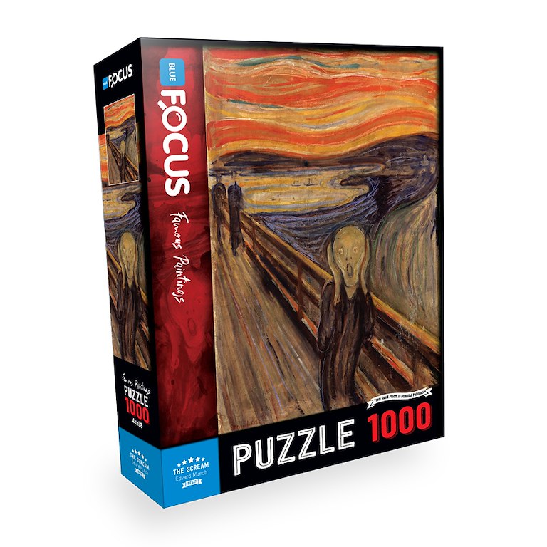 PUZZLE 1000 PCS THE SCREAM BF517