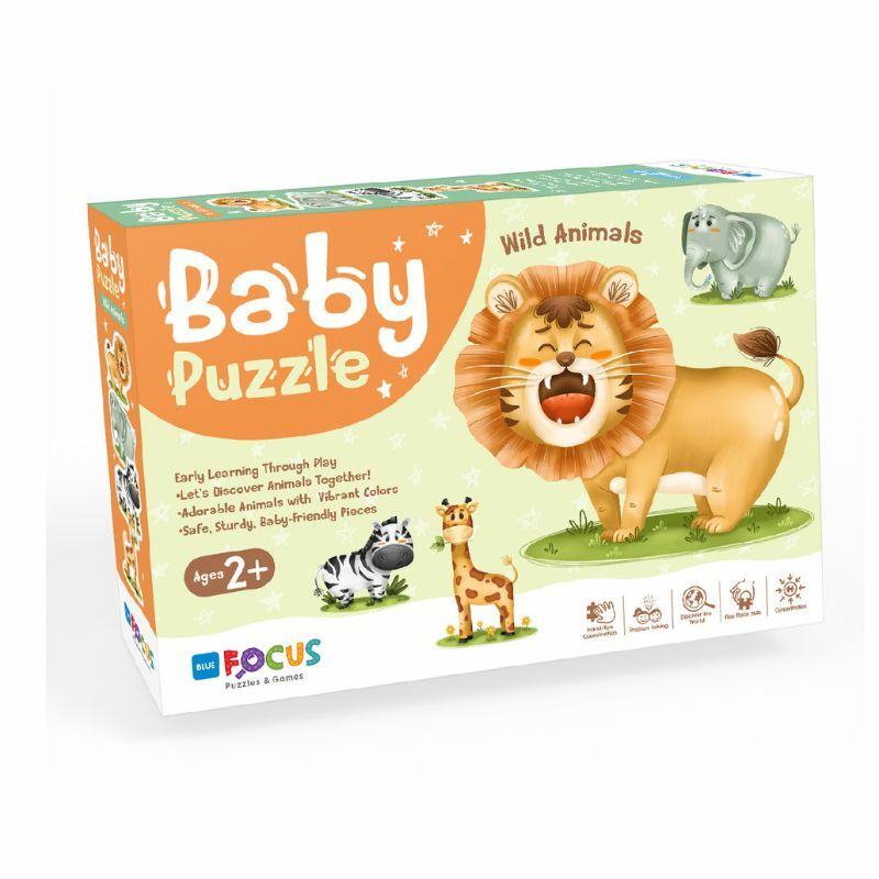 BABY PUZZLE WILD ANIMALS BF518