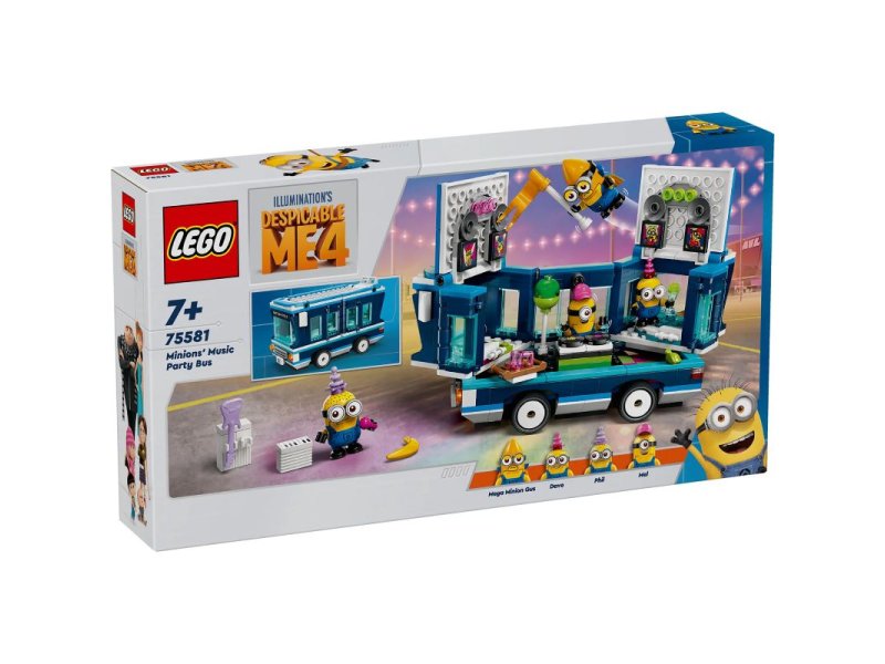 LEGO AUTOBUS ZA MUZIČKE ŽURKE MALACA 75581