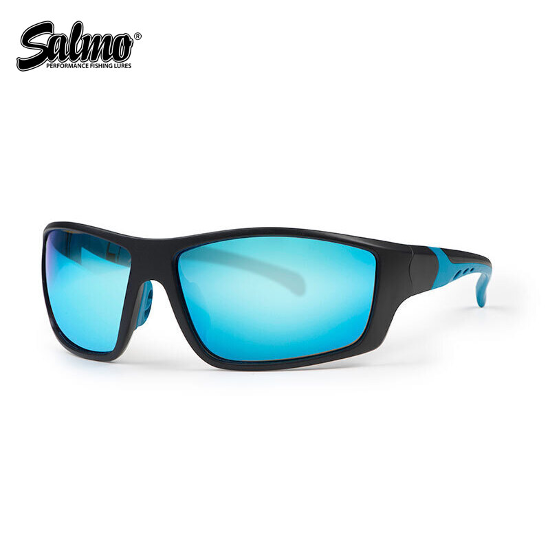 SALMO BLACK SUNGLASSES – GREY ICE