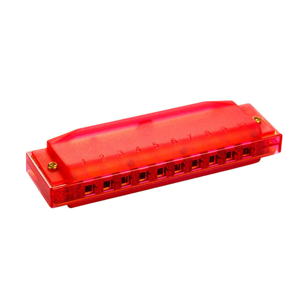 Hohner C Translucent RED Usna harmonika