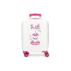 ROLL ROAD ABS Kofer 50 cm - Pink/beli