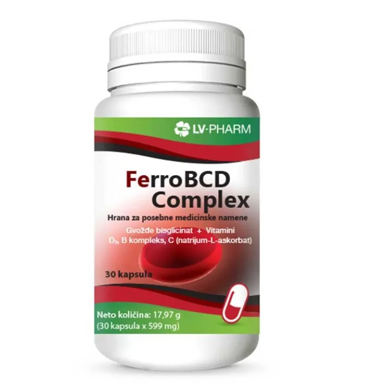 FerroBCD Complex 30 kapsula