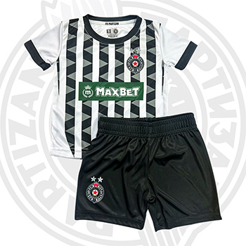 Dečiji komplet "Dres" FK Partizan 2024/25 (vel. 1-4) 4145