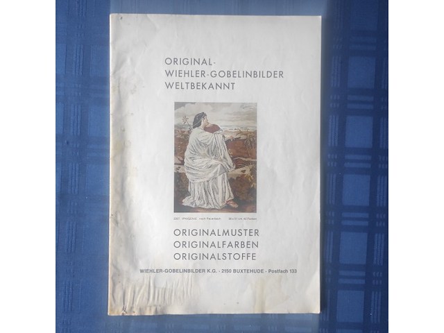 Original-Wiehler-Gobelinbilder Weltbekannt