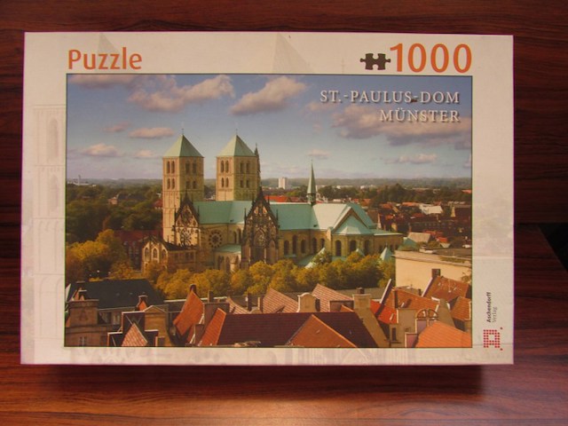 Puzzle Aschendorff 1000 delova (Münster)