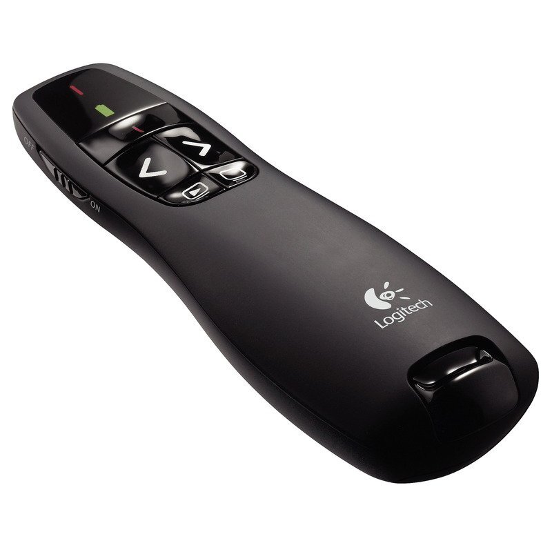 LOGITECH R400 Wireless Presentation Remote - BLACKID EK000626969