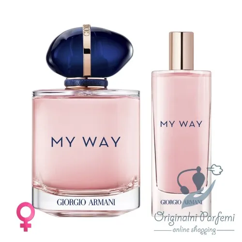 Giorgio Armani My Way Travel Set 90ml+15ml