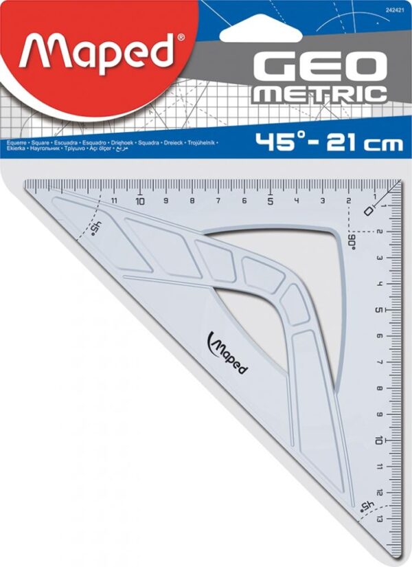 Trougao Maped 21cm 45°