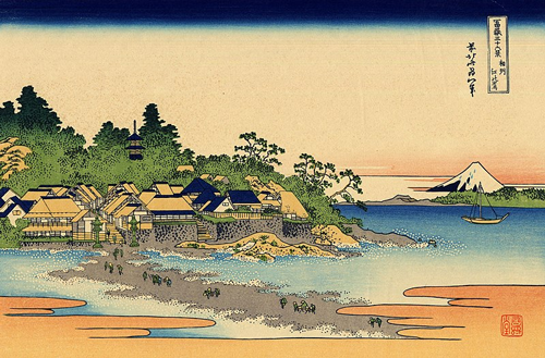 Ostrvo Enošima u provinciji Sagami (1830–32)