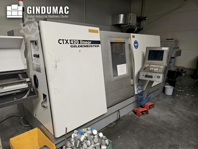 Horizontalna Turning Machine
Gildemeister CTX 420 Linear