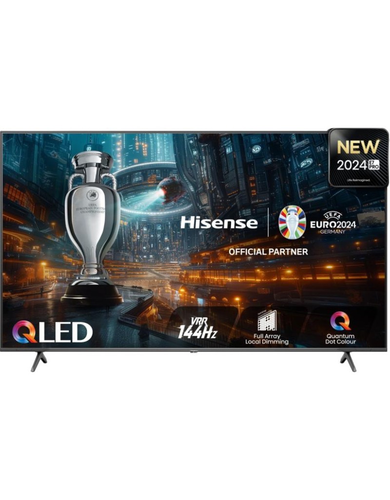 HISENSE 75" 75E7NQ PRO QLED 4K UHD Smart TV