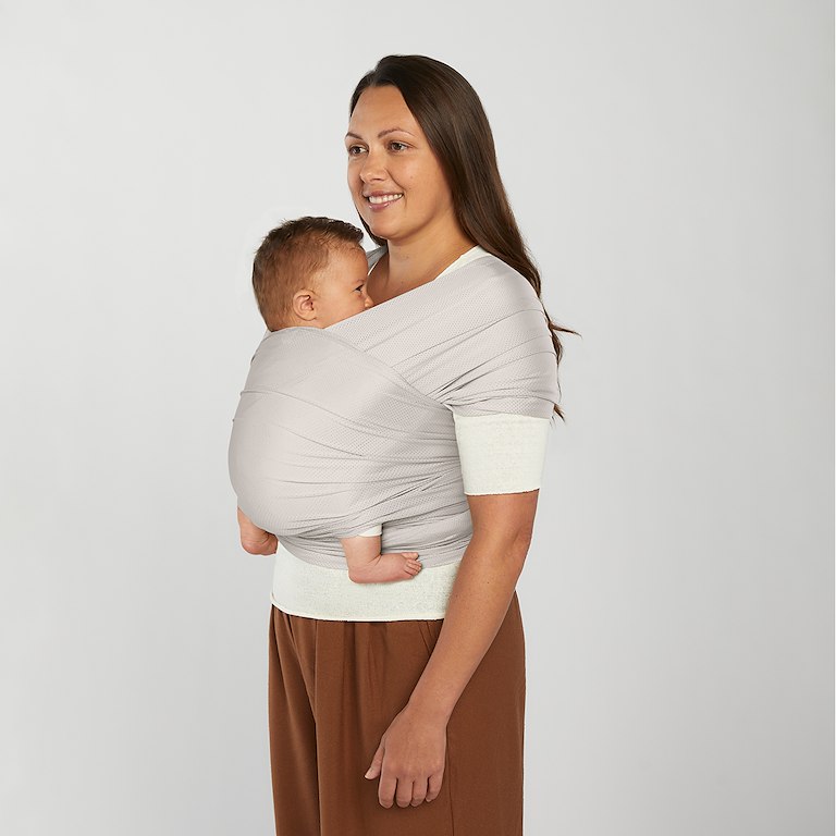 Ergobaby marama za nošenje bebe Aura Soft Grey