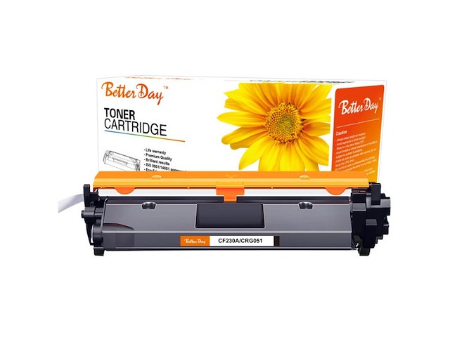 Toner BetterDay CF230A/CRG051 zam. kaseta za HP 1.7k