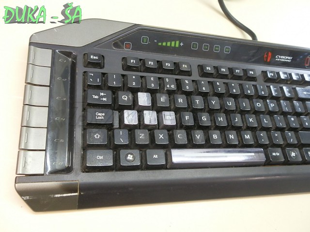 Saitek Cyborg Eclipse Keyboard KU-0728 - Gejm Tastatura