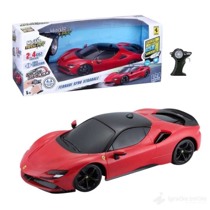 Auto na daljinski FERRARI SF90 STRADAIE Maisto Premium