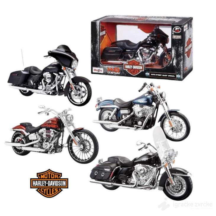 MAISTO Metalni motori HARLEY DAVIDSON 1:12