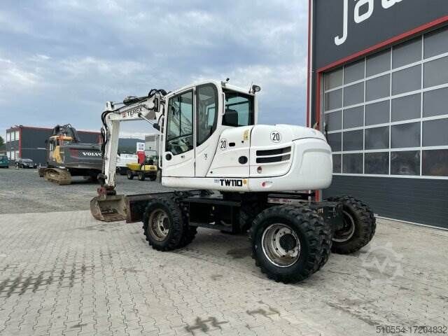 Bager na točkovima
Terex TW 110 Mobilbagger Klima/Radio/Gefederter Sitz