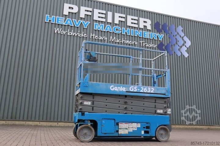 Podizanje makaza
Genie GS2632 Electric, Working Height 10m, 227kg Capacit