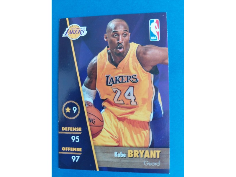 NBA Panini 2014 EAST vs WEST Kobe Bryant LAKERS