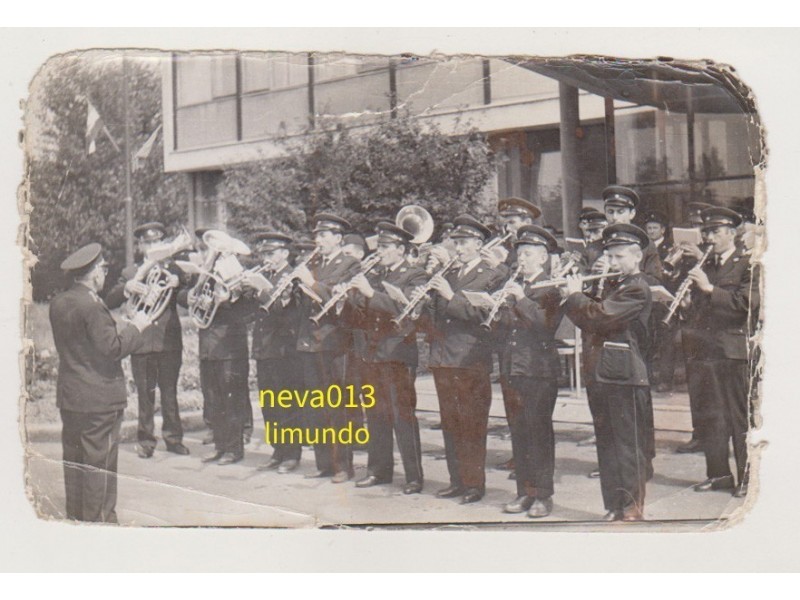 Stara FOTOGRAFIJA vojni orkestar 1964god.