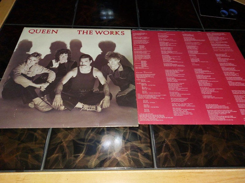 QUEEN THE WORKS LP