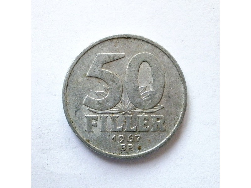 Mađarska 50 filera 1967