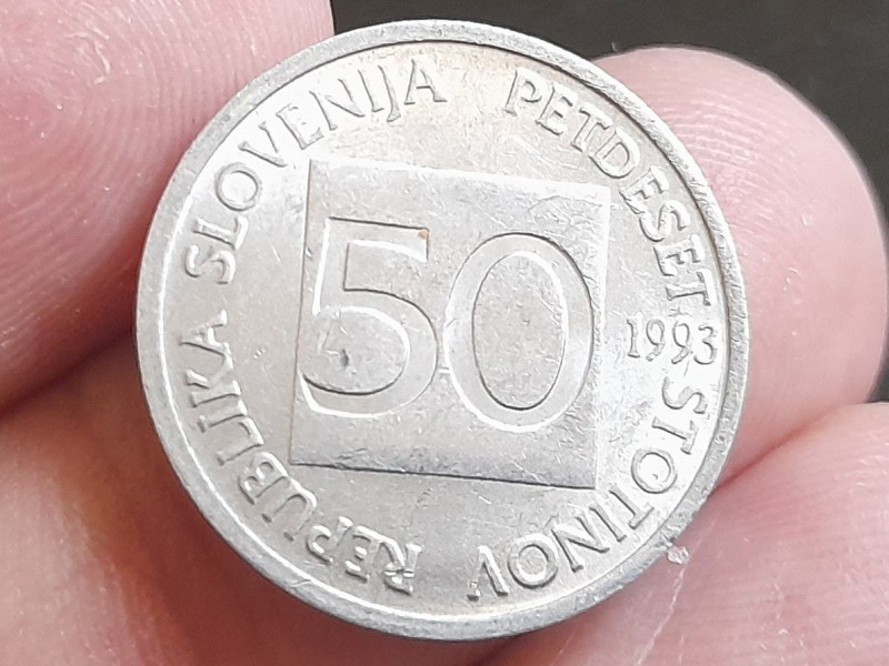 Slovenija, 50 stotinov 1993