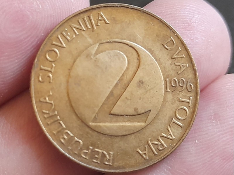 Slovenija, 2 tolara 1996