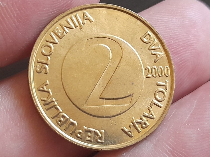 Slovenija, 2 tolara 2000