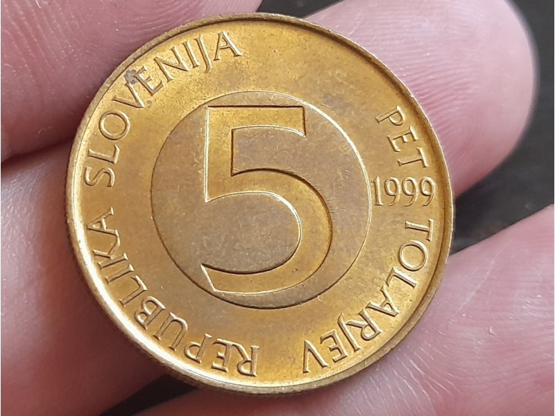 Slovenija, 5 tolara 1999