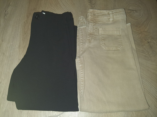 2 para ZARA pantalona za devojcice, vel.8