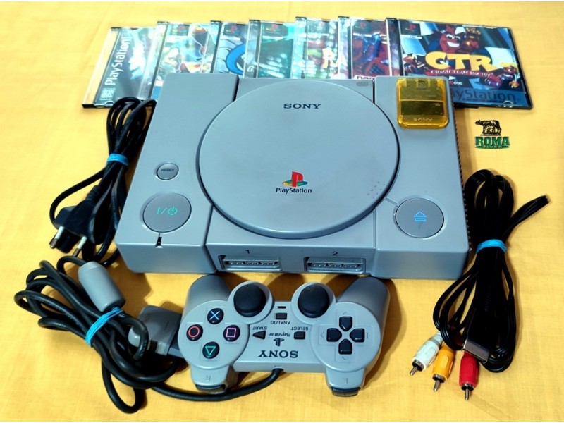 PS One / Čipovan, 42 igre, 1 Analogni džojstik kartica