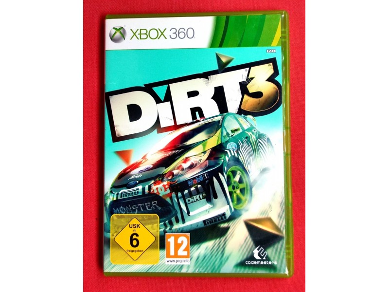 D I R T 3 / XBox 360 (XBox One compatible)