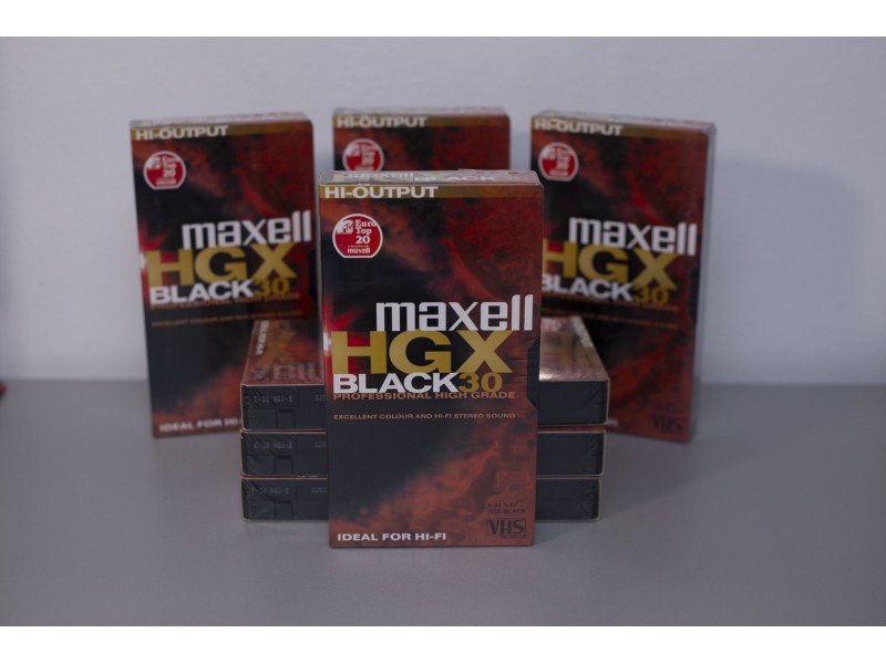 Maxell HGX Black 30