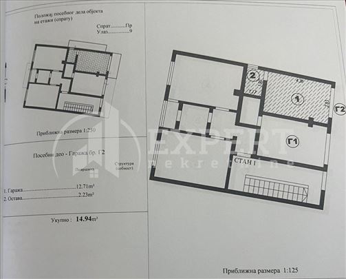 Četvorosoban stan, nov, 86 m2, II sprat, Durlan