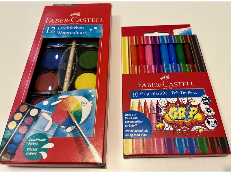 FABER CASTELL vodene bojice i Flomasteri Faber Castell