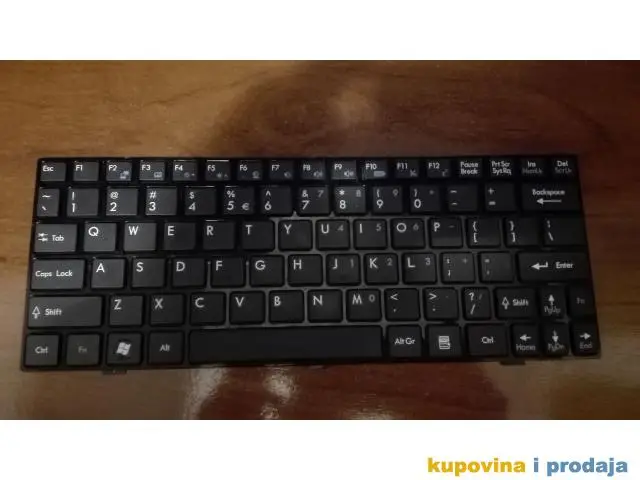 Perfektna tastatura za netbook MSI U135.